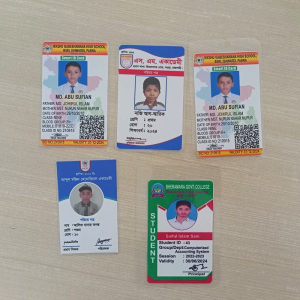 Laminating id card (with print)